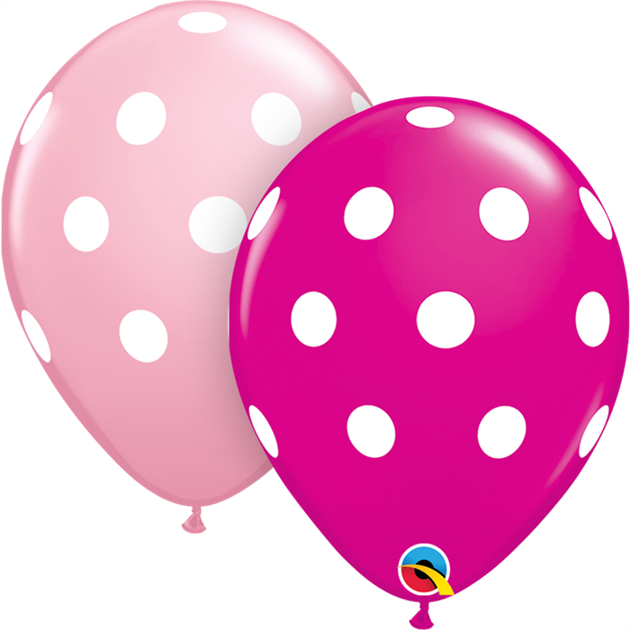 Download Transparent Balloons Polka Dots - PNGkit