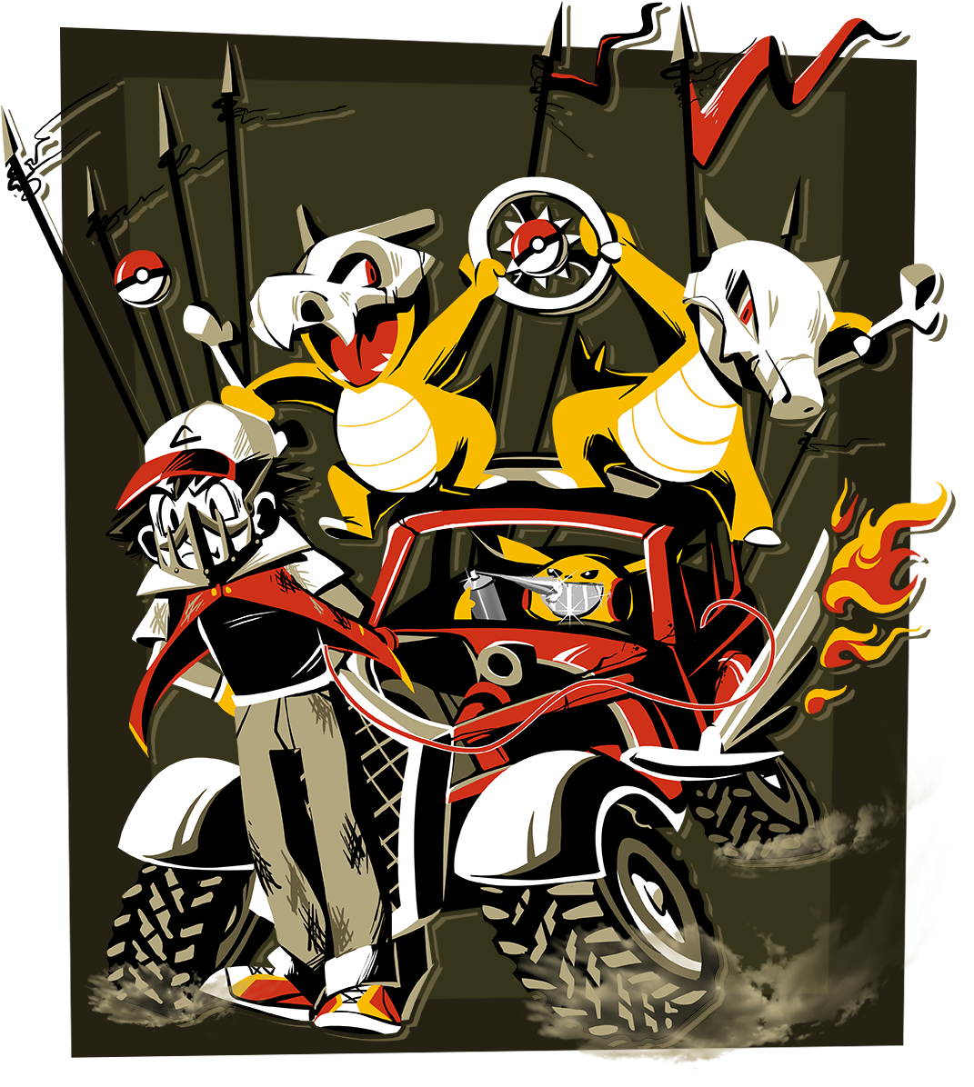 Download Fury Route By Kuitsuku - Pokemon Mad Max - Full Size PNG Image ...