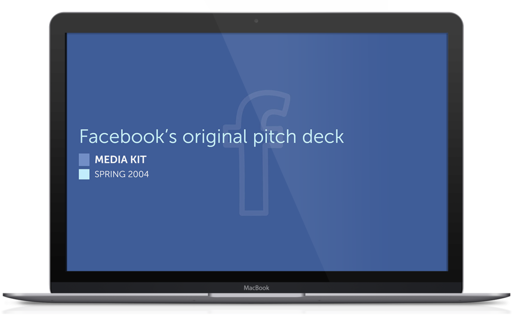 Download Facebook Pitch Deck Template - Marketing - Full Size PNG Image - PNGkit