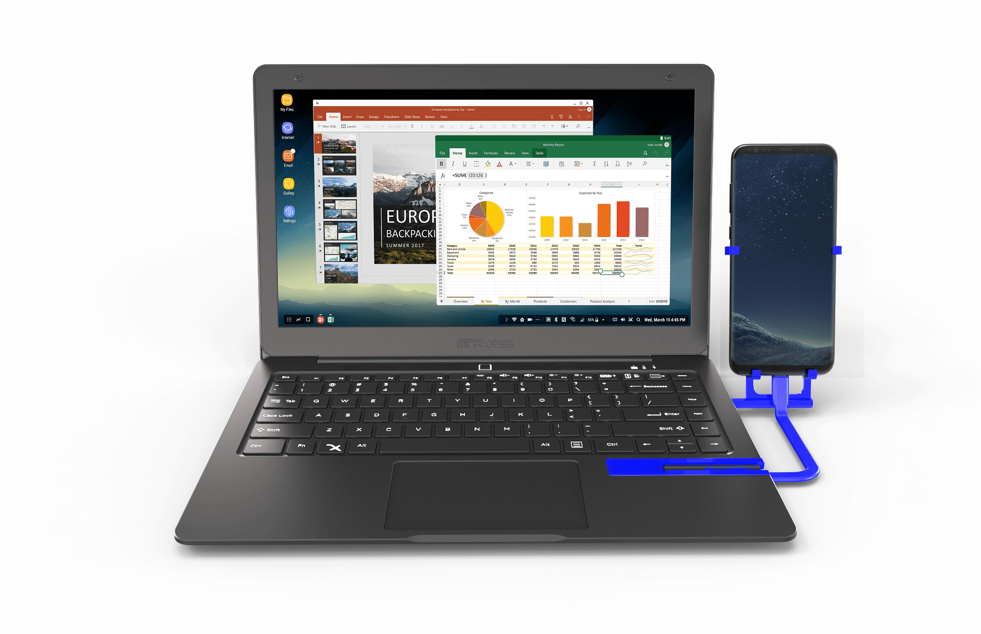 Download Samsung Galaxy S8 Dex On Mirabook - Samsung Dex Laptop Dock ...