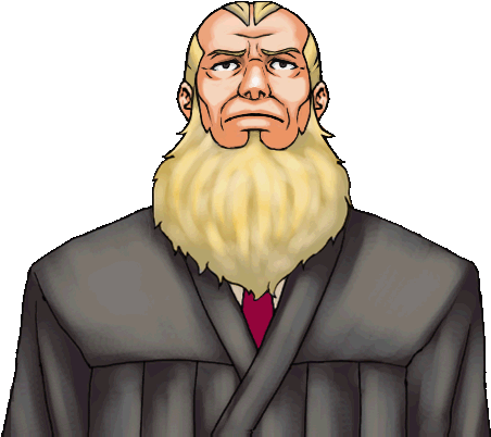 Download The Judge - - Ace Attorney Tag Yourself - Full Size PNG Image ...
