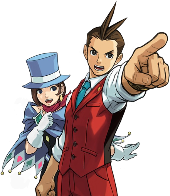 Download Page 6 Http - Apollo Justice And Trucy Wright - Full Size PNG ...