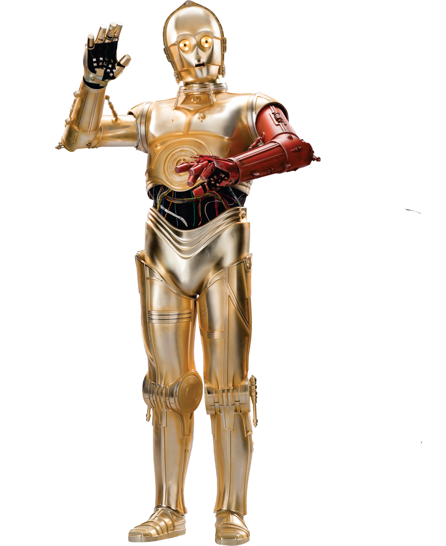 Download Image Red Arm C Po Star Wars - C 3po Red Arm - Full Size PNG ...