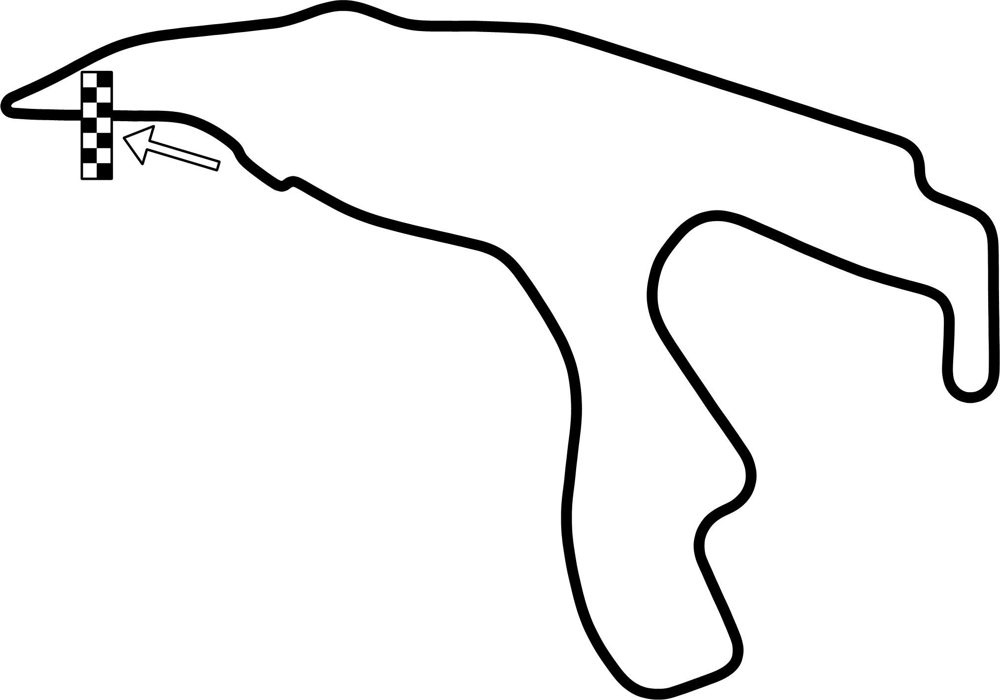 Download Circuit De Spa-francorchamps - Spa Francorchamps Track Layout ...