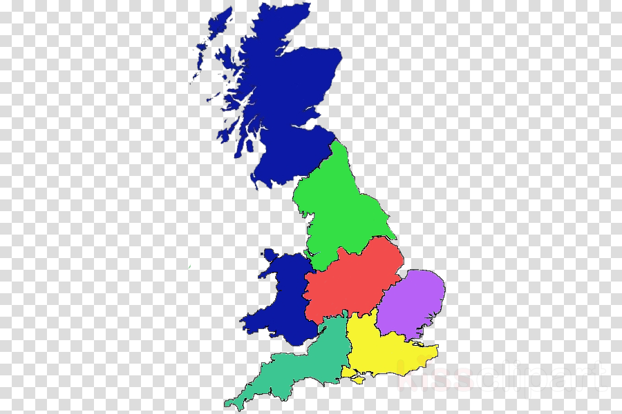 England Map Clipart