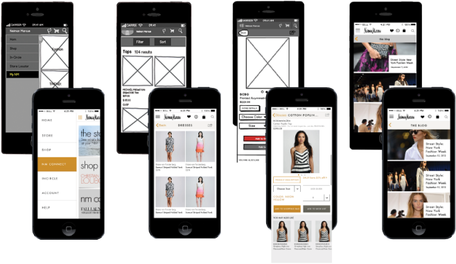 Download Iphone Wireframes And Mockups - Full Size PNG Image - PNGkit