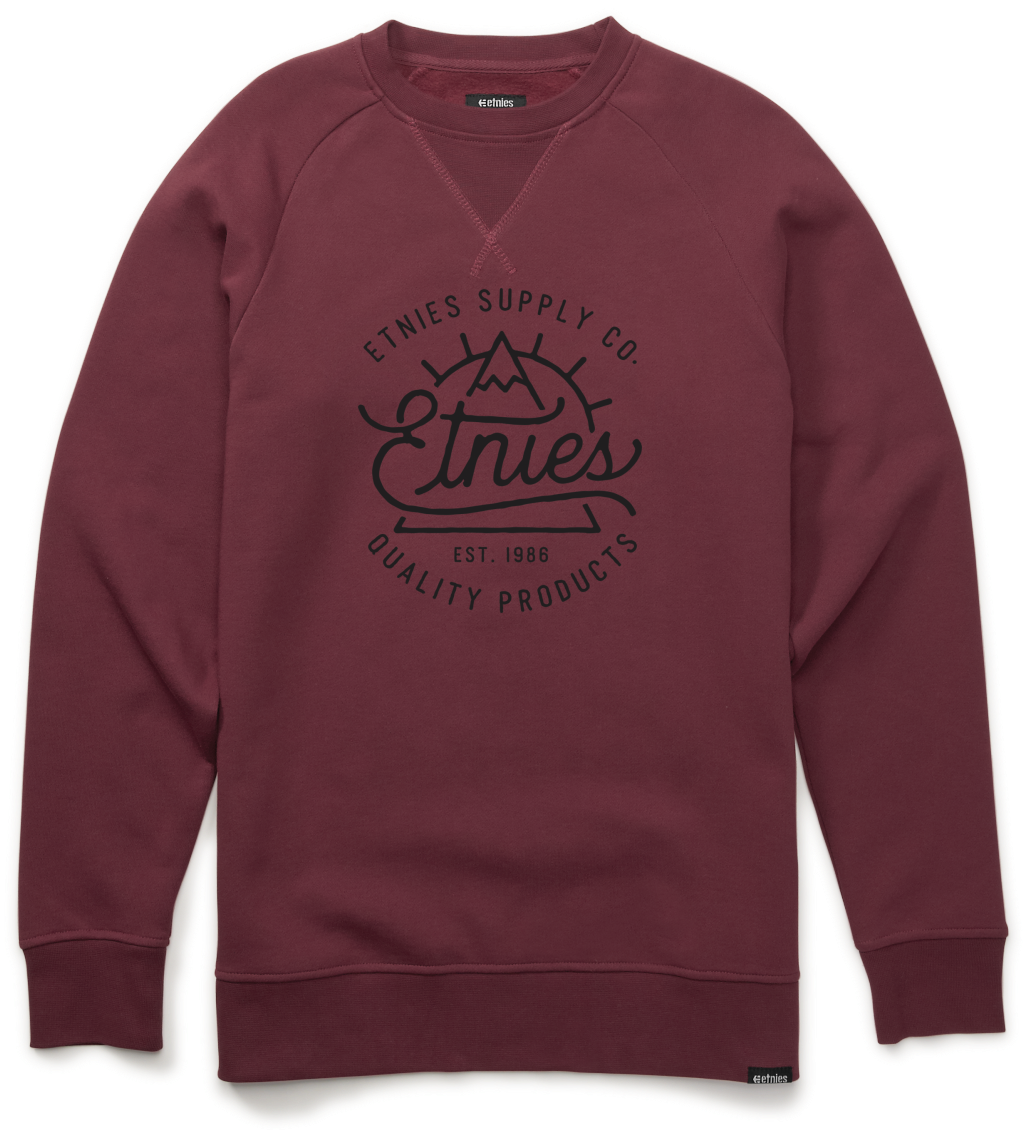 Download Creep Crew - Burgundy - Hi-res - Etnies - Full Size PNG Image ...