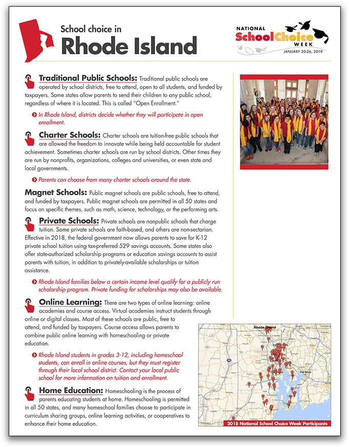 Download School Choice Options In Rhode Island - Full Size PNG Image ...