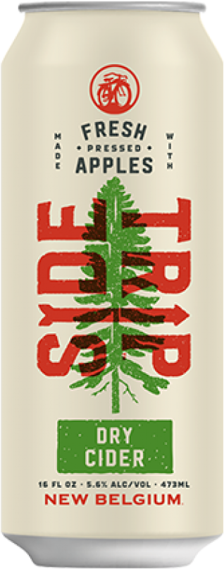 Download New Belgium Side Trip Dry Apple Cider 4pk Cans - Full Size PNG ...