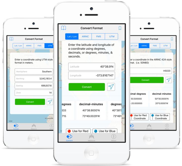 Download Gps Coordinate Converter Convert On Iphone - Full Size PNG ...