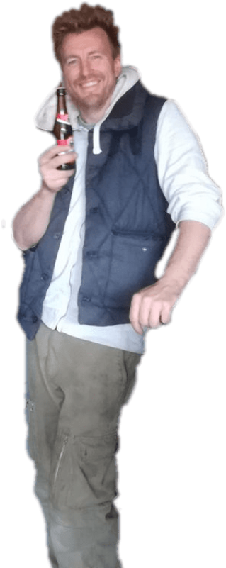 Download Jean Yves Wargnies Drinking Beer - Full Size PNG Image - PNGkit