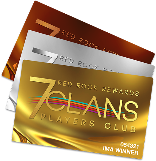 Download Red Rock Rewards 7 Clans Players Club - Graphic Design - Full ...