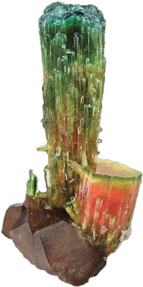 Download Transparent Multi Color Tourmaline Smoky Quartz Mineral ...