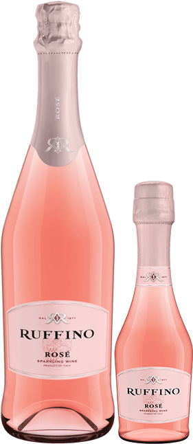 Download Sparkling Rosé - Ruffino Sparkling Rose - Full Size PNG Image ...