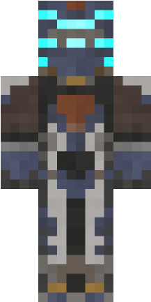 Download B4m1337 - Dead Space Minecraft Skin - Full Size PNG Image - PNGkit