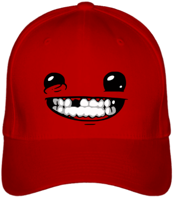 Download Бейсболка Super Meat Boy - Baseball Cap - Full Size PNG Image ...