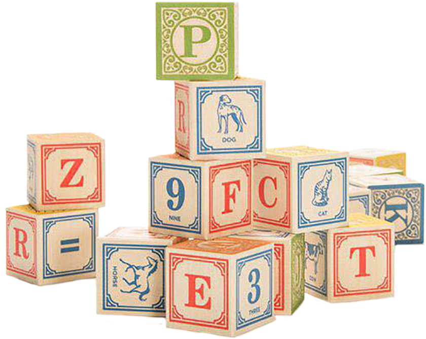 Download Classic Abc Blocks - Uncle Goose Abc Blocks - Full Size PNG ...