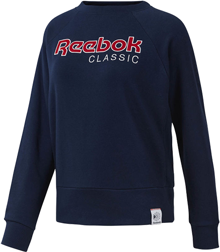 Download Reebok Wmns Classics Big Logo Fleece Crew Sweatshirt - Shirt ...