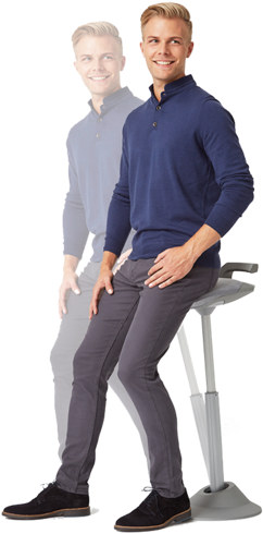 Download 3 - Tilt - Man Sitting On Stool - Full Size PNG Image - PNGkit