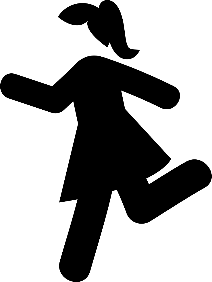 Download Running Girl - - Running Girl Icon Png - Full Size PNG Image ...