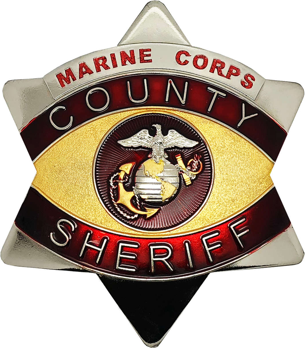 Download Cook County Sheriff Star Badge - Emblem - Full Size PNG Image ...