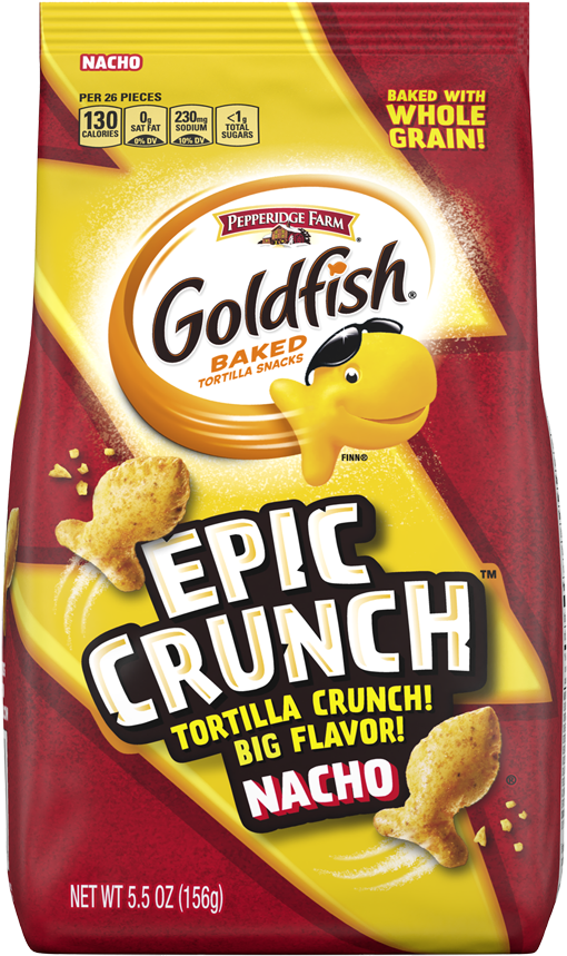 Download Epic Crunch Goldfish - Full Size PNG Image - PNGkit