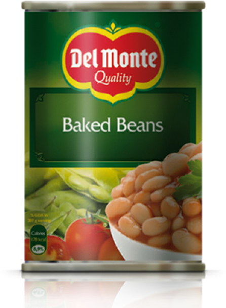 Download Del Monte Baked Beans Sauce 450 Gm - Full Size PNG Image - PNGkit