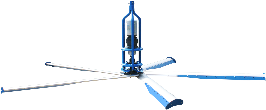 Download High-5 Hvls Ceiling Fan - Hvls Fans Png - Full Size PNG Image ...