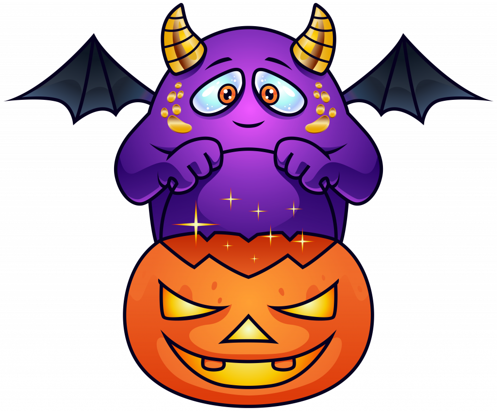 Download Scary Halloween Monsters Clipart - Halloweenmonster - Full ...