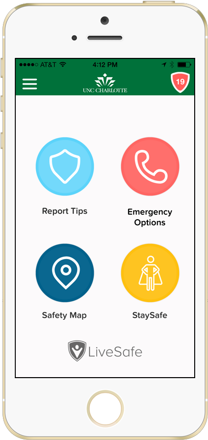 Download The Home Screen Of The Livesafe Application - Livesafe App ...