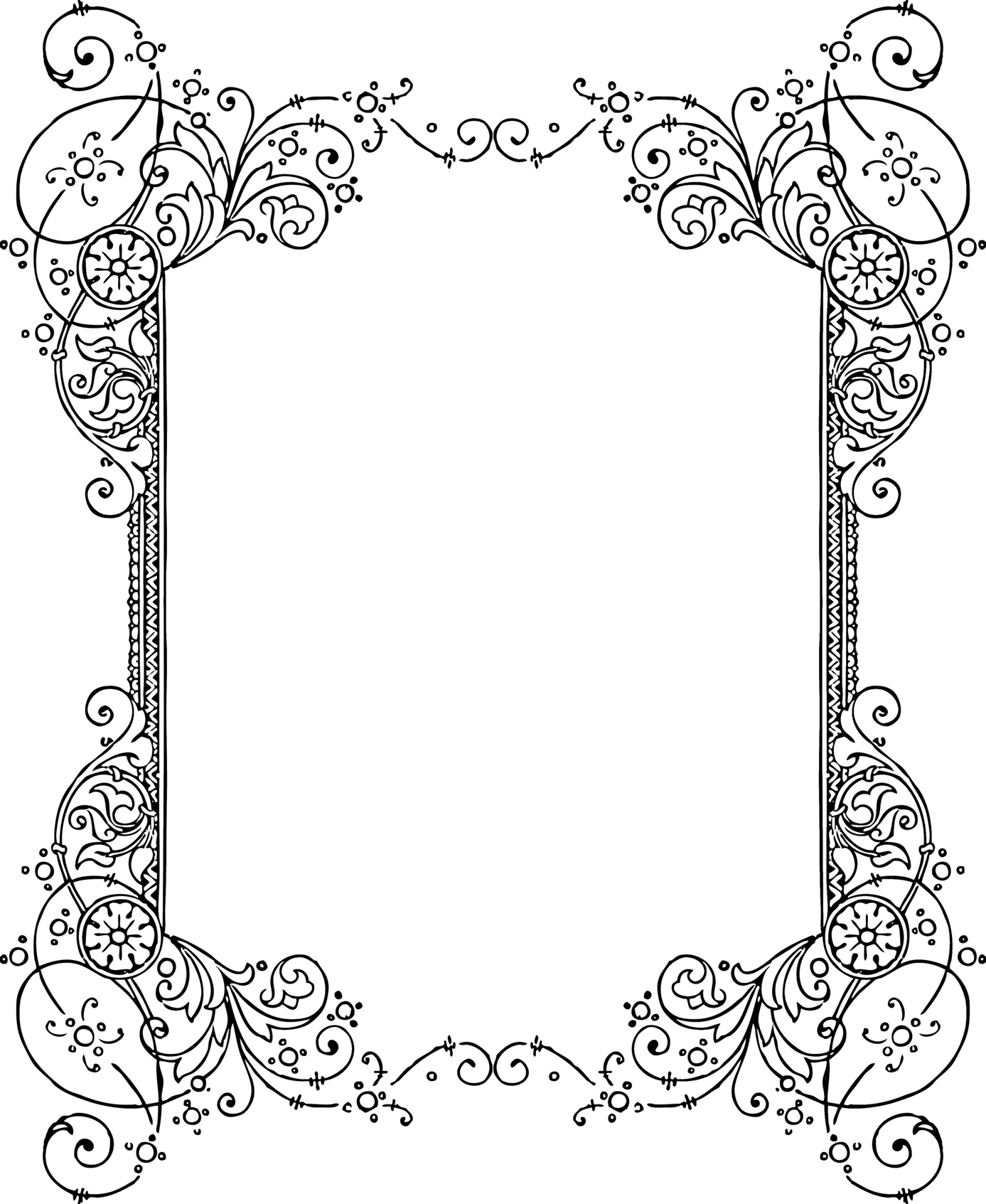 Download Fairytale Frame Png - Full Size PNG Image - PNGkit