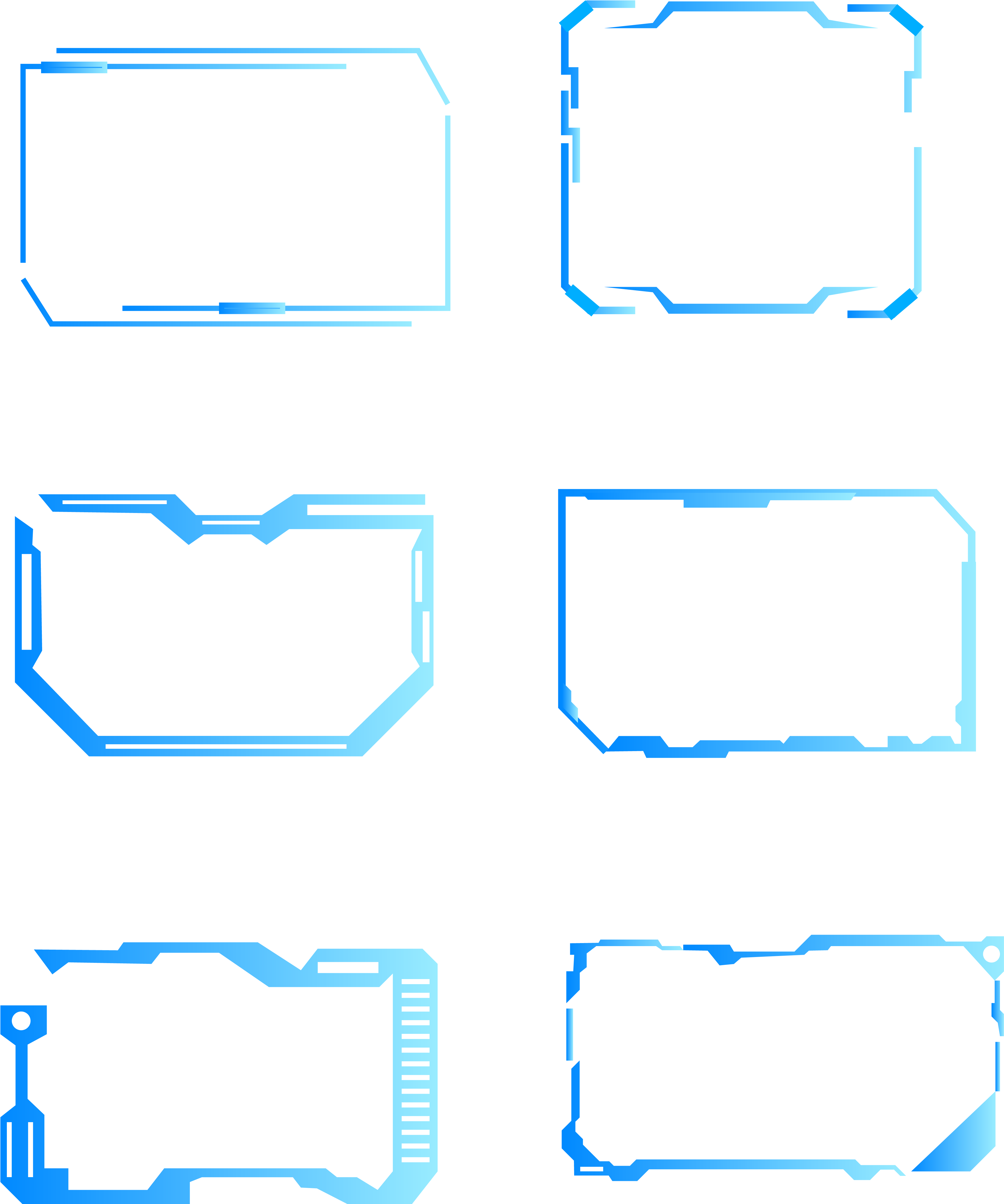 Download Artificial Intelligence Technology Border Gradient - Parallel ...