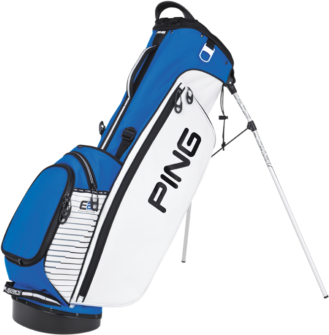 Download Ping 4 Series Stand Bag - Ping Blue Golf Bag - Full Size PNG ...