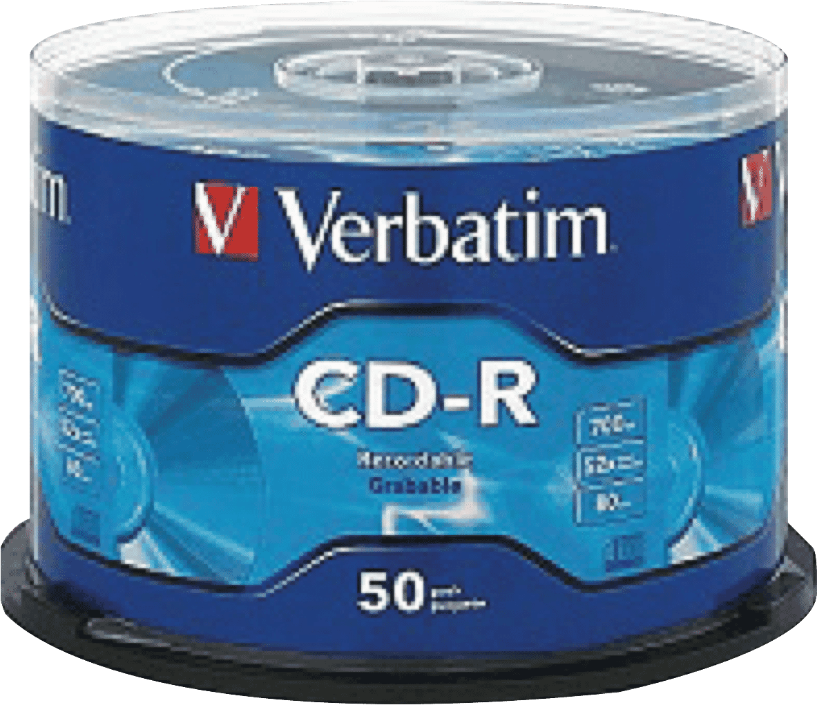 Download Details About New Verbatim 1047142 Cd-r 700mb 50 Spindle ...