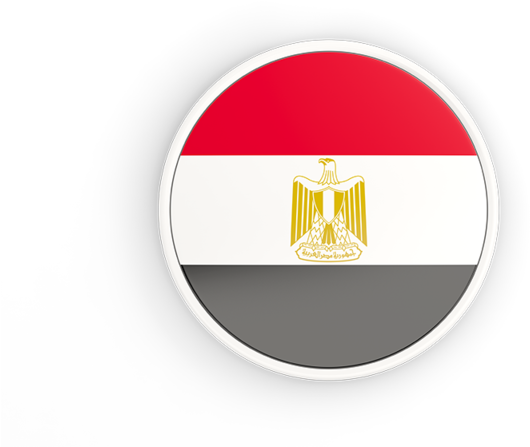 Download Illustration Of Flag Of Egypt - Egypt Flag Circle Png - Full ...