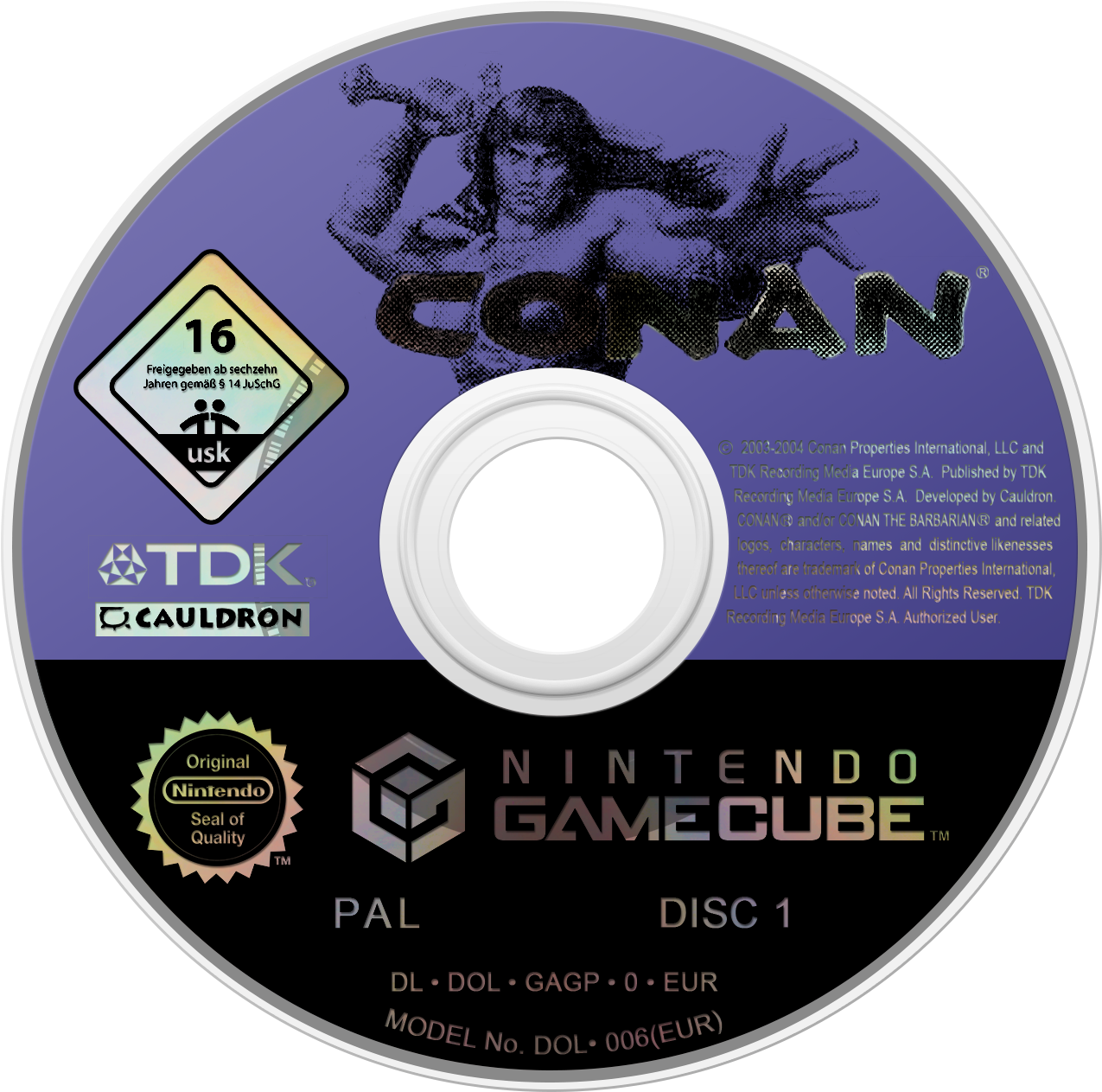 Download Conan - Disc - Dora The Explorer Gamecube - Full Size PNG ...