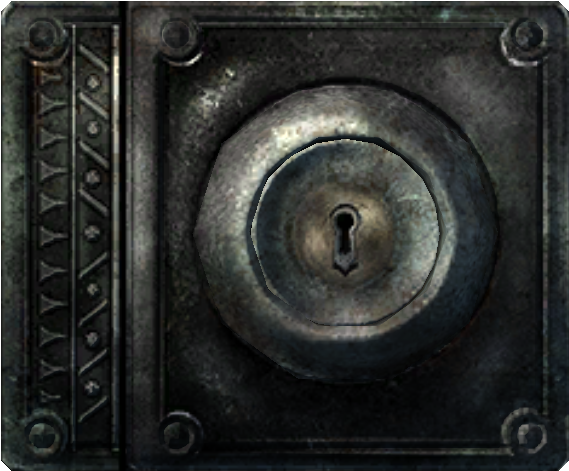 Download Transparent Lock - Skyrim Lock - PNGkit