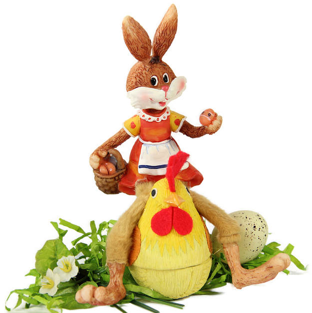 Download Easter Bunny, Isolated, Chicken, Easter, Hare, Spring ...