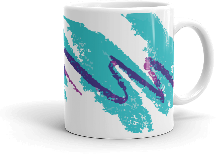 Download 90's Solo Cup Pattern Coffee - Mug - Full Size PNG Image - PNGkit