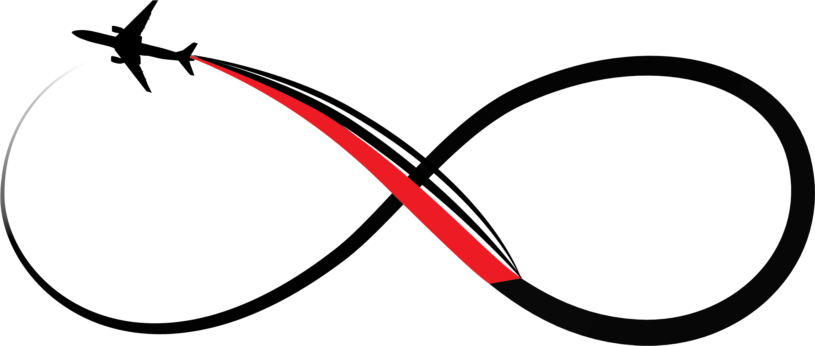 Download Gse Equipment - Infinity Logo With Plane - Full Size PNG Image ...