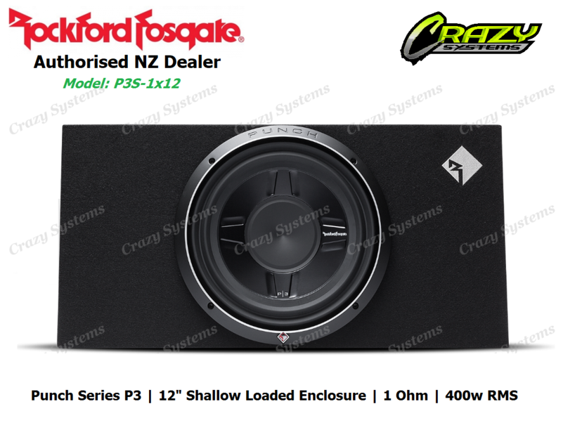 Download Rockford Fosgate P3s-1x12 Punch Single P3 12"shallow ...