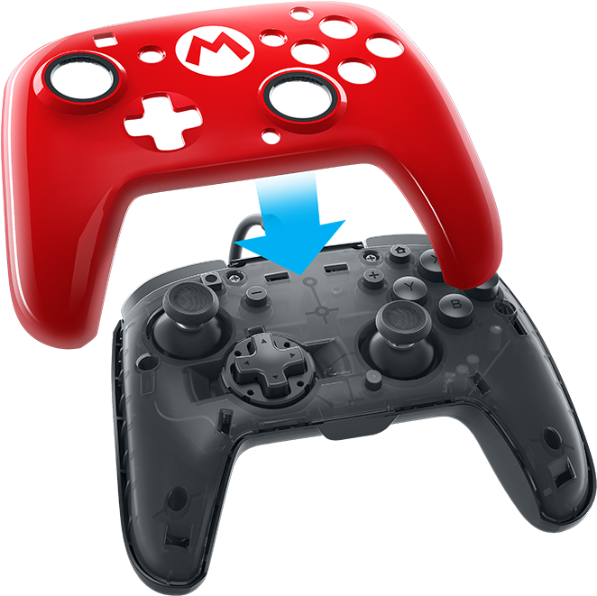 Download Faceoff™ - Nintendo Switch Controller Star - Full Size PNG ...