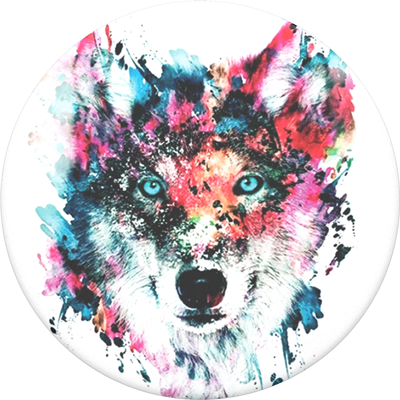 Download Wolf, Popsockets - Wolf Popsocket - Full Size PNG Image - PNGkit