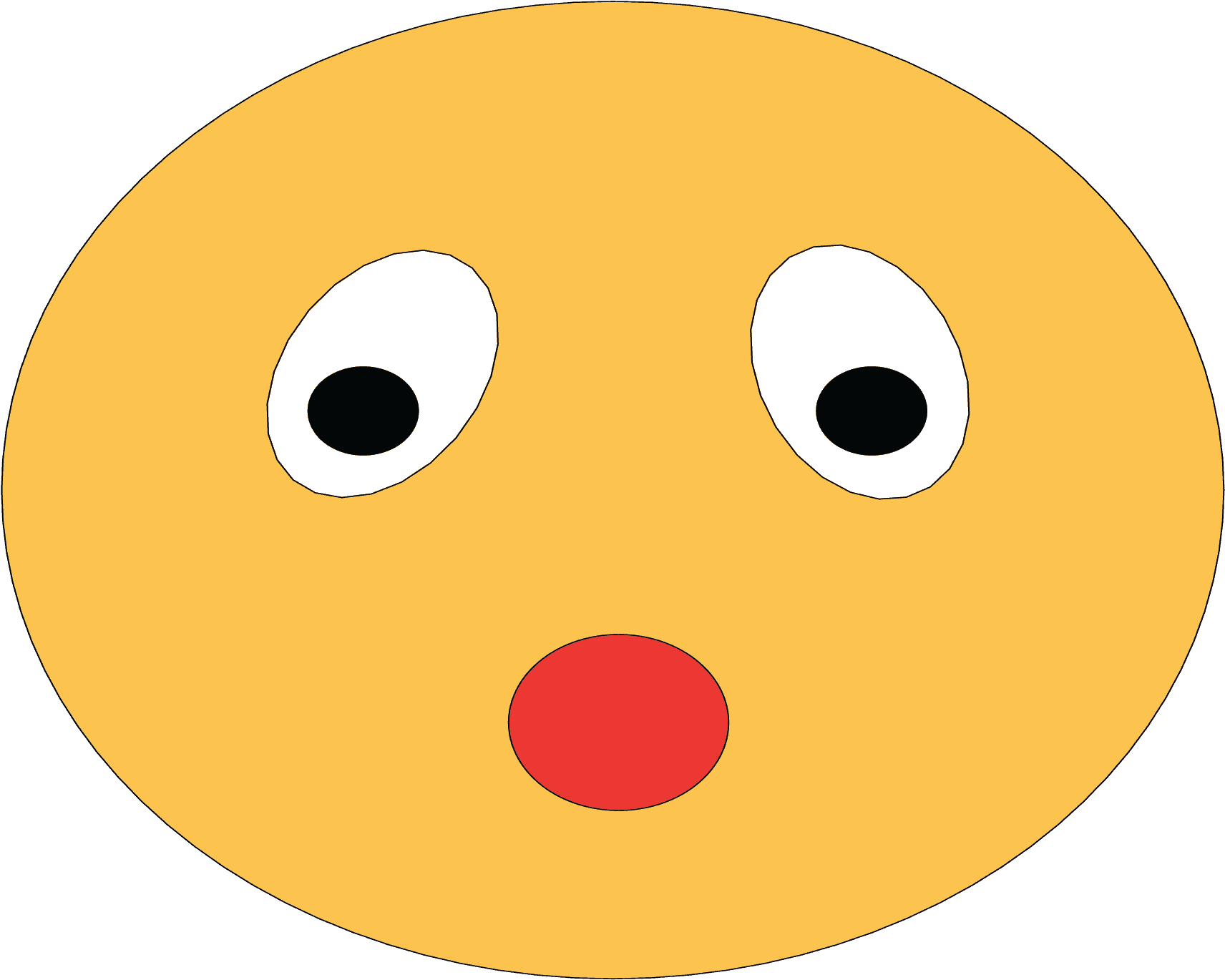 Download Emoji Screaming, 100 Cm - Circle - Full Size PNG Image - PNGkit