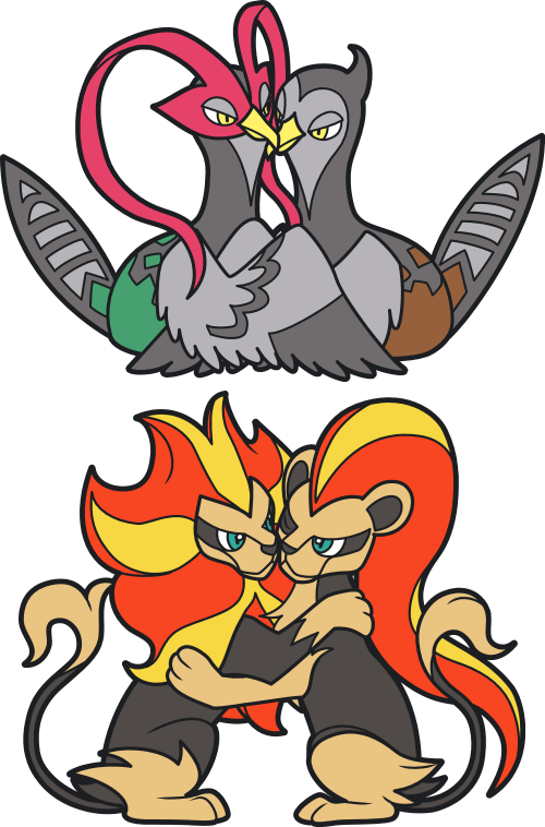 Download Electric-firefly - Pokemon Pokemon Couples - Full Size PNG ...