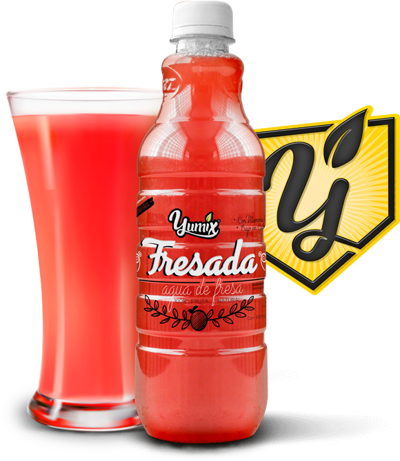 Download Yumix Agua Fresa - Plastic Bottle - Full Size PNG Image - PNGkit