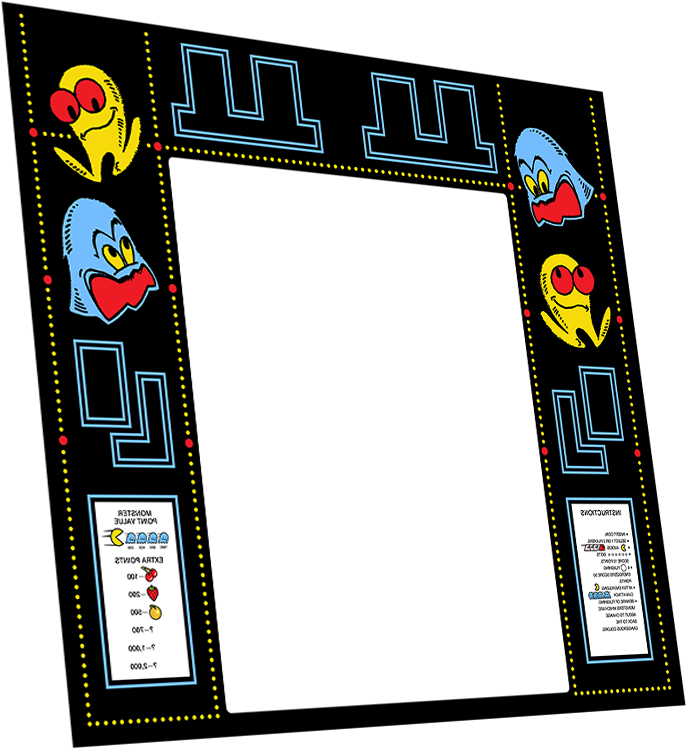 Download Pacman Bezel - Full Size PNG Image - PNGkit