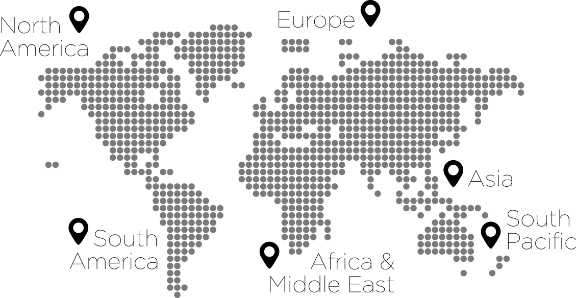 Download Operating In Over 60 Countries - World Map Abstract Design ...