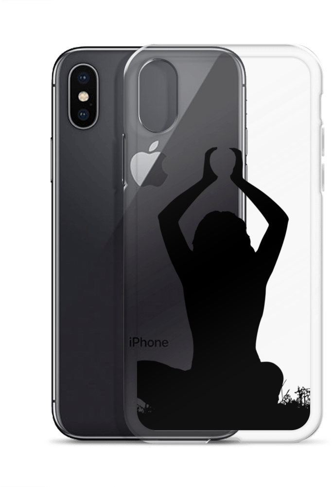 Download Apple Holding Iphone Case - Full Size PNG Image - PNGkit