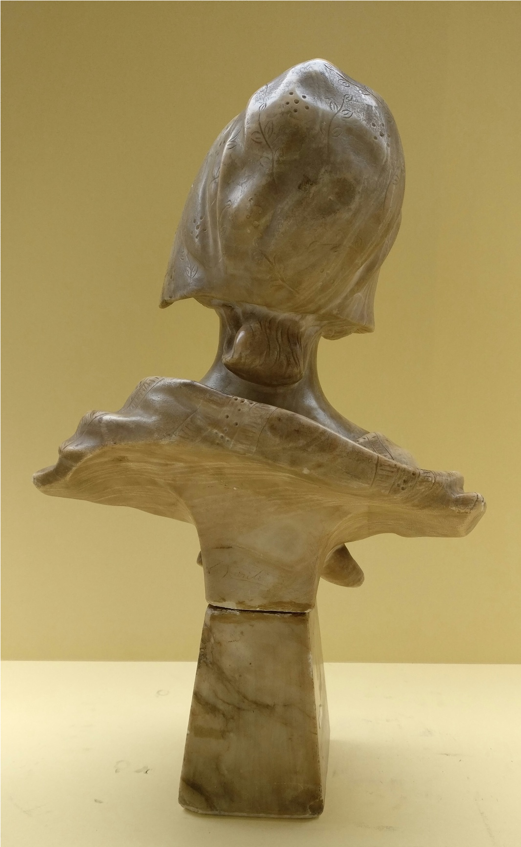 Download Italian Alabaster Marble Lady Bust - Statue - Full Size PNG ...